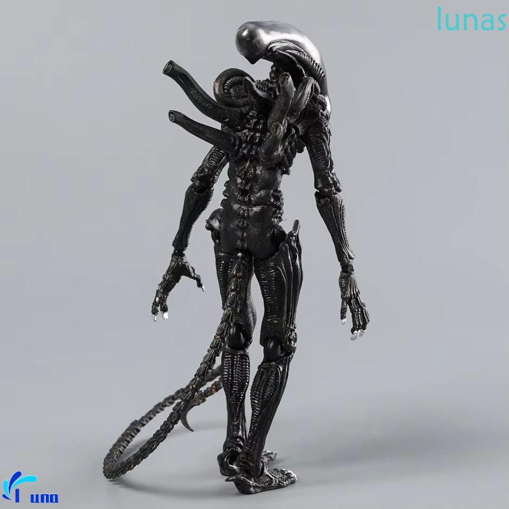 Lunasol Alien Figure ของเล่น, Xenomorph พร้อมขาตั้งจอแสดงผล Alien ...