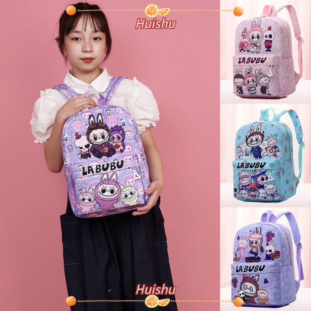 Hs Labubu Backpack, POP MART กระเป๋านักเรียนเด็กความจุขนาดใหญ่, แฟชั่น ...