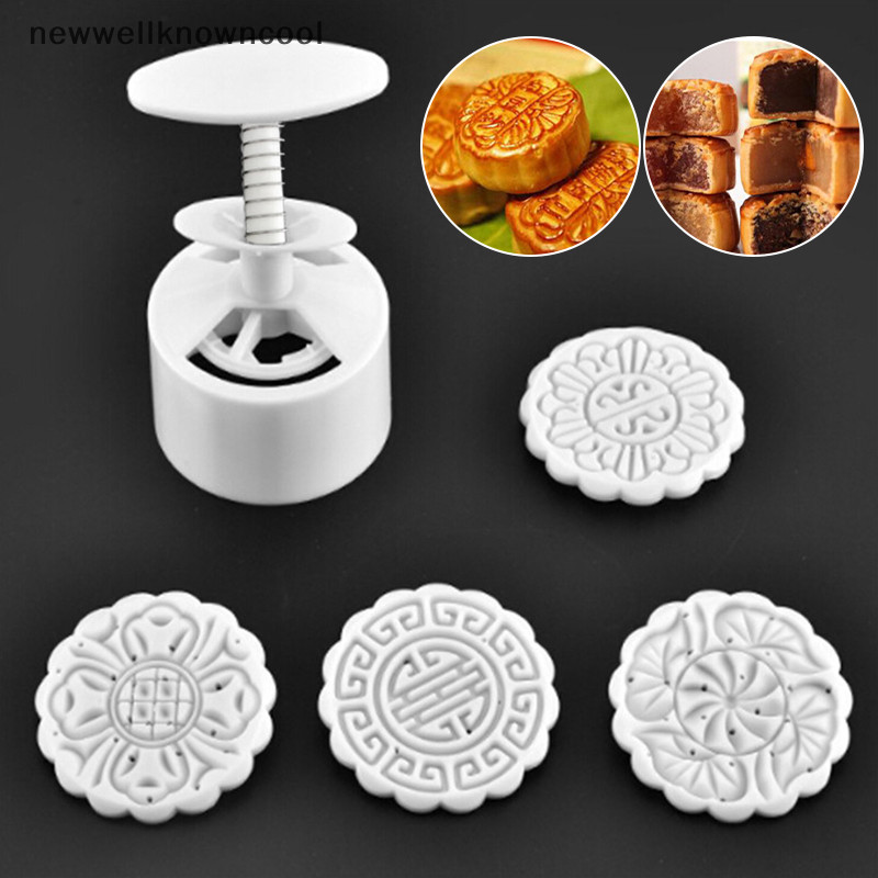 Newwellknowncool Sakura Mooncake แม่พิมพ์เทศกาลกลางฤดูใบไม้ร่วงมือความ ...