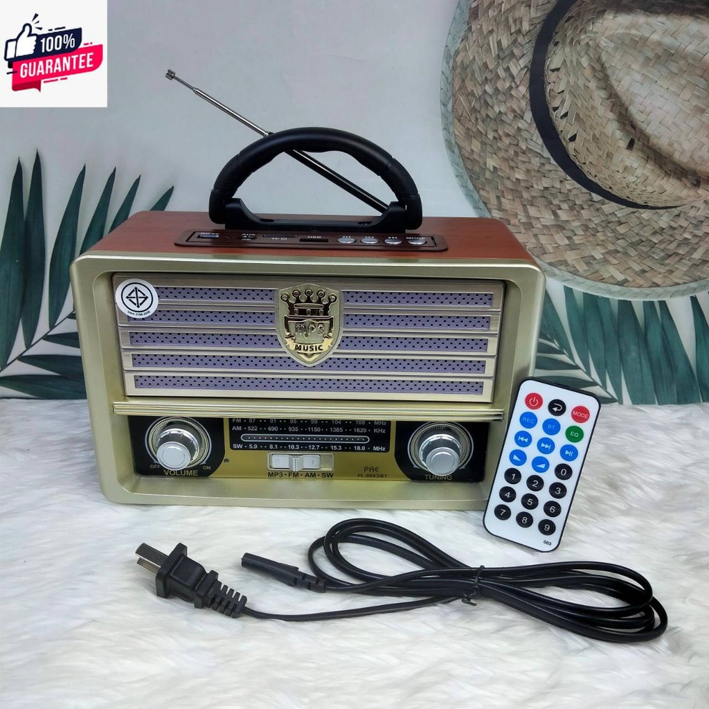 วิทยุ PAE-006-3BT วิทยุFM วิทยุธรรมะ วิทยุโราณ วิทยุลูทูธ มีลูทูธในตัว ...