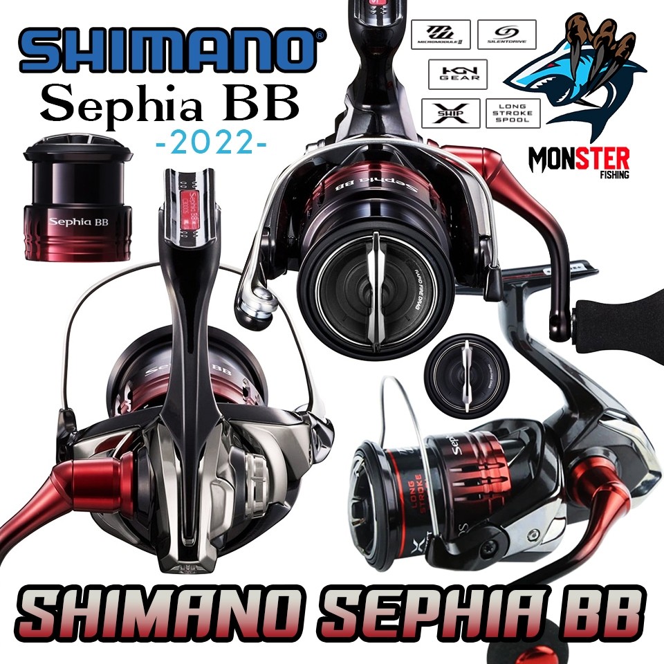 รอกตกปลา รอกสปินนิ่ง SHIMANO SEPHIA BB ปี 2022 (มีให้เลือกหลายเบอร์) | Shopee Thailand