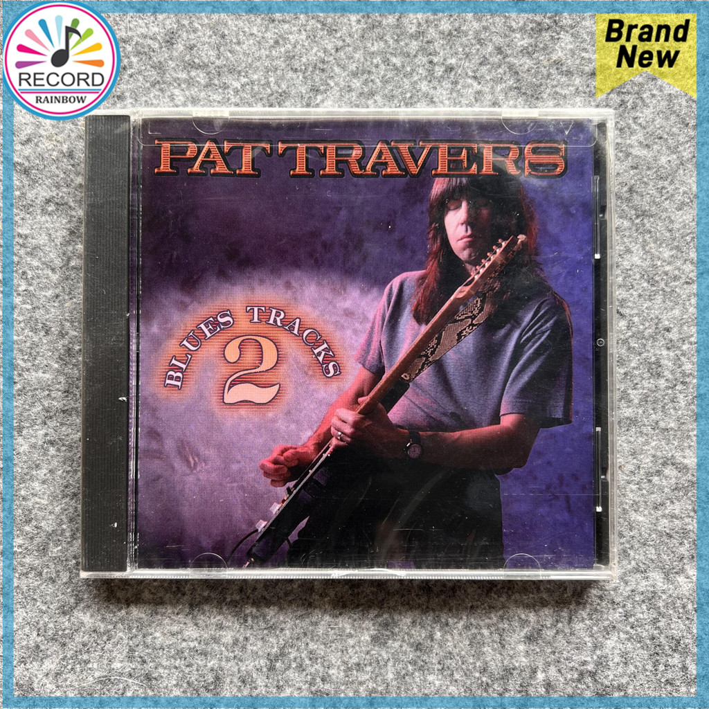 Pat Travers Blues Tracks 2 CD Album [ปิดผนึก] ใหม่เอี่ยม 1Z0308 ...