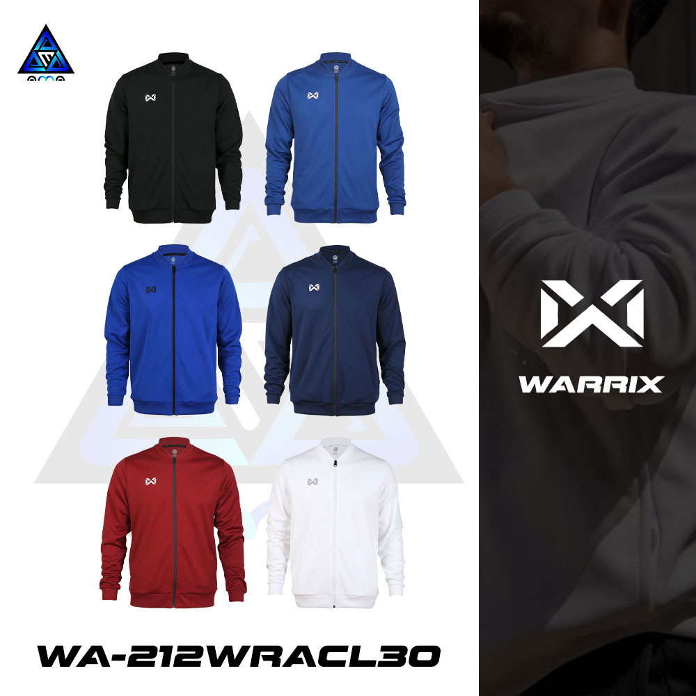 เสื้อ WARRIX รุ่น TITAN WARM รหัส WA-212WRACL30 วาริกซ์ เสื้อวอร์มแจ็คเก็ตแขนยาว ของแท้100% ...