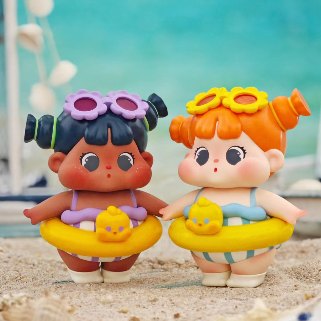 [ของแท้]CQTOYS QOQO To Sea With You Series ยืนยันรูปตุ๊กตาเครื่องประดับของขวัญ | Shopee Thailand