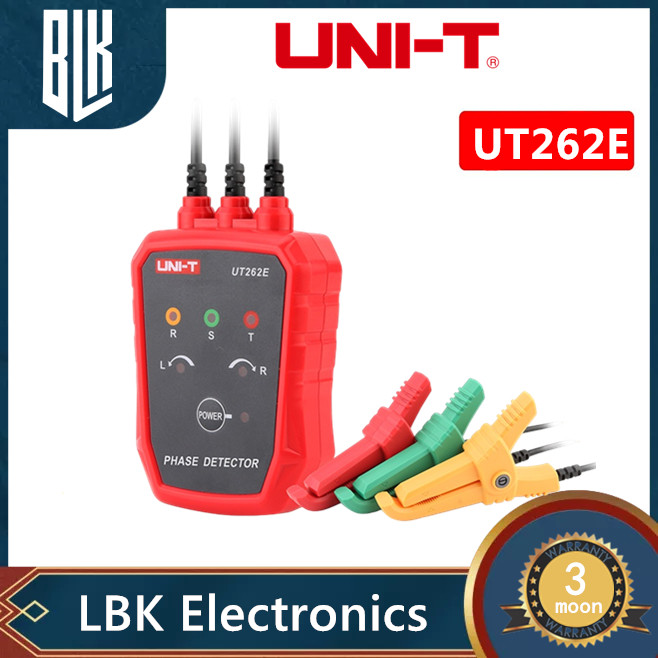 UNI-T UT262E เครื่องตรวจจับลำดับเฟสแบบไม่สัมผัส เครื่องตรวจจับลําดับเฟส ...