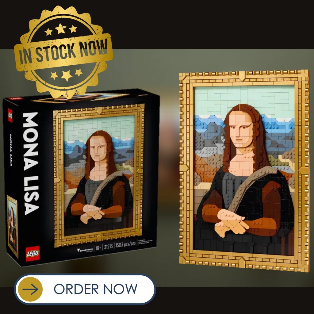 [In STock] LEGO 31213 Mona Lisa (Art) by Brick MOM | Shopee Thailand