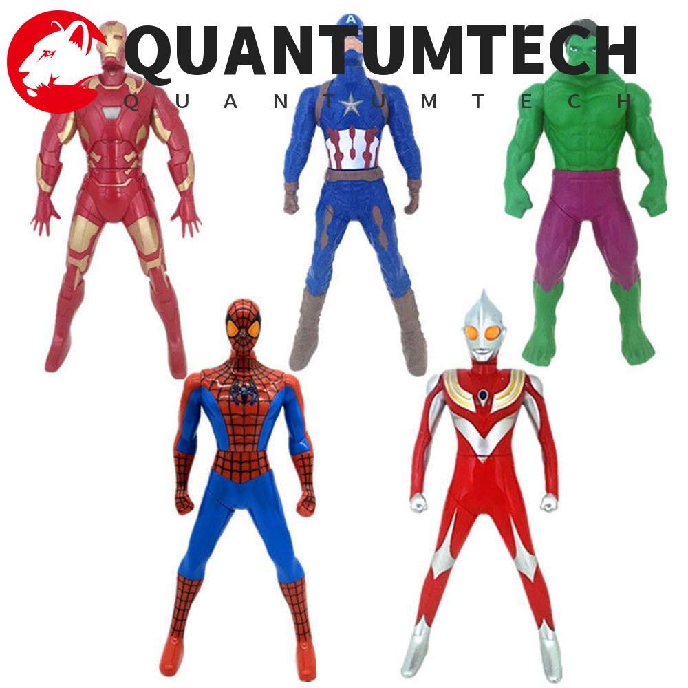Quantumtech Action Figure Marvel ของเล่นพลาสติก Super Hero ตุ๊กตากัปตันอเมริกา Iron Man 1/10 ...