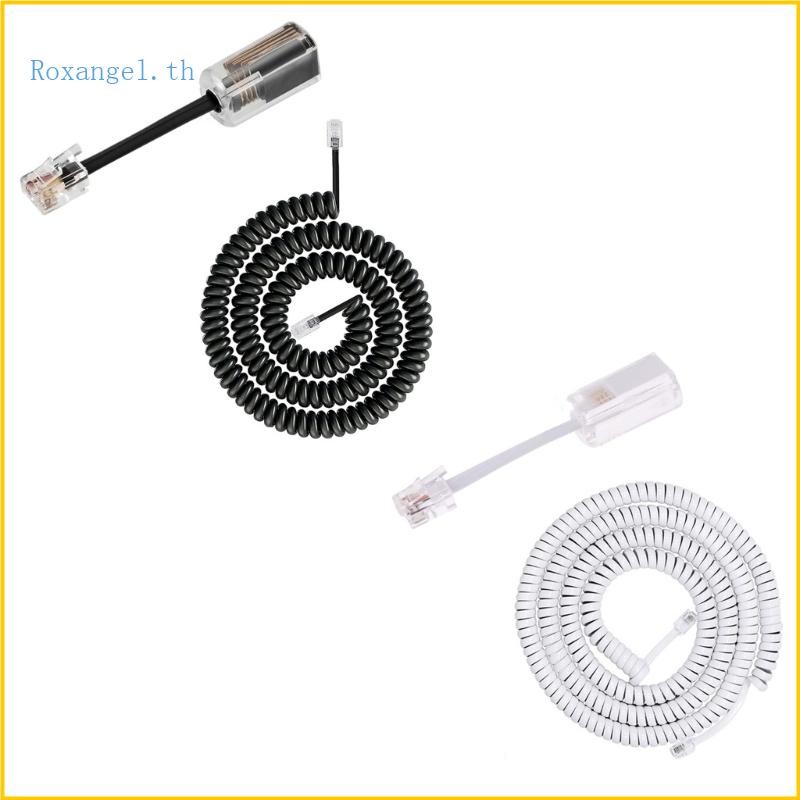 Rox 1 ชุดสายโทรศัพท์ Detangler 360 องศาหมุนโทรศัพท์พื้นฐานโทรศัพท์ ...