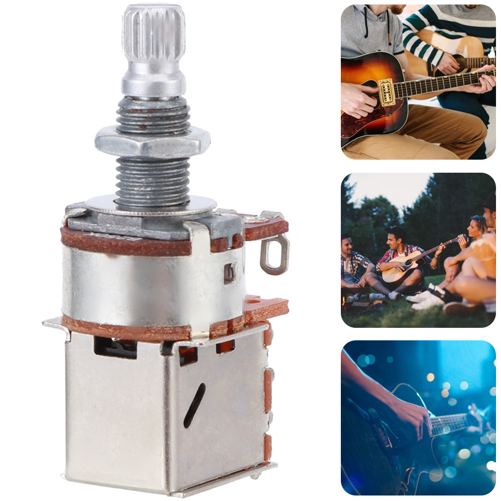 สะดวกในการใช้งานหม้อควบคุมโพเทนชิออมิเตอร์กีตาร์ Push Potentiometer ...
