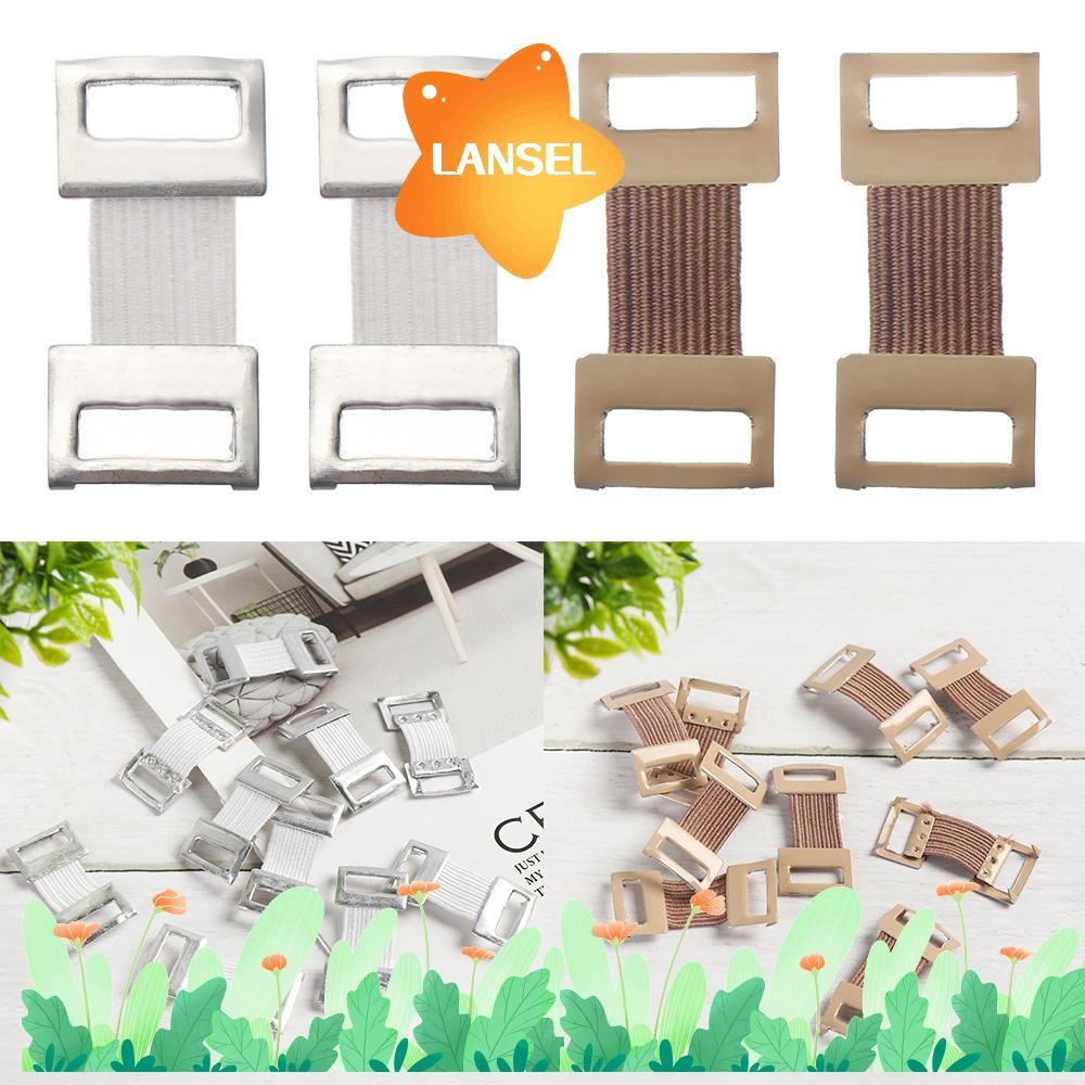 LANSEL คลิปผ้าพันแผล สีขาวและสีกาแฟ ยืดหยุ่นได้สำหรับกีฬา | Shopee Thailand