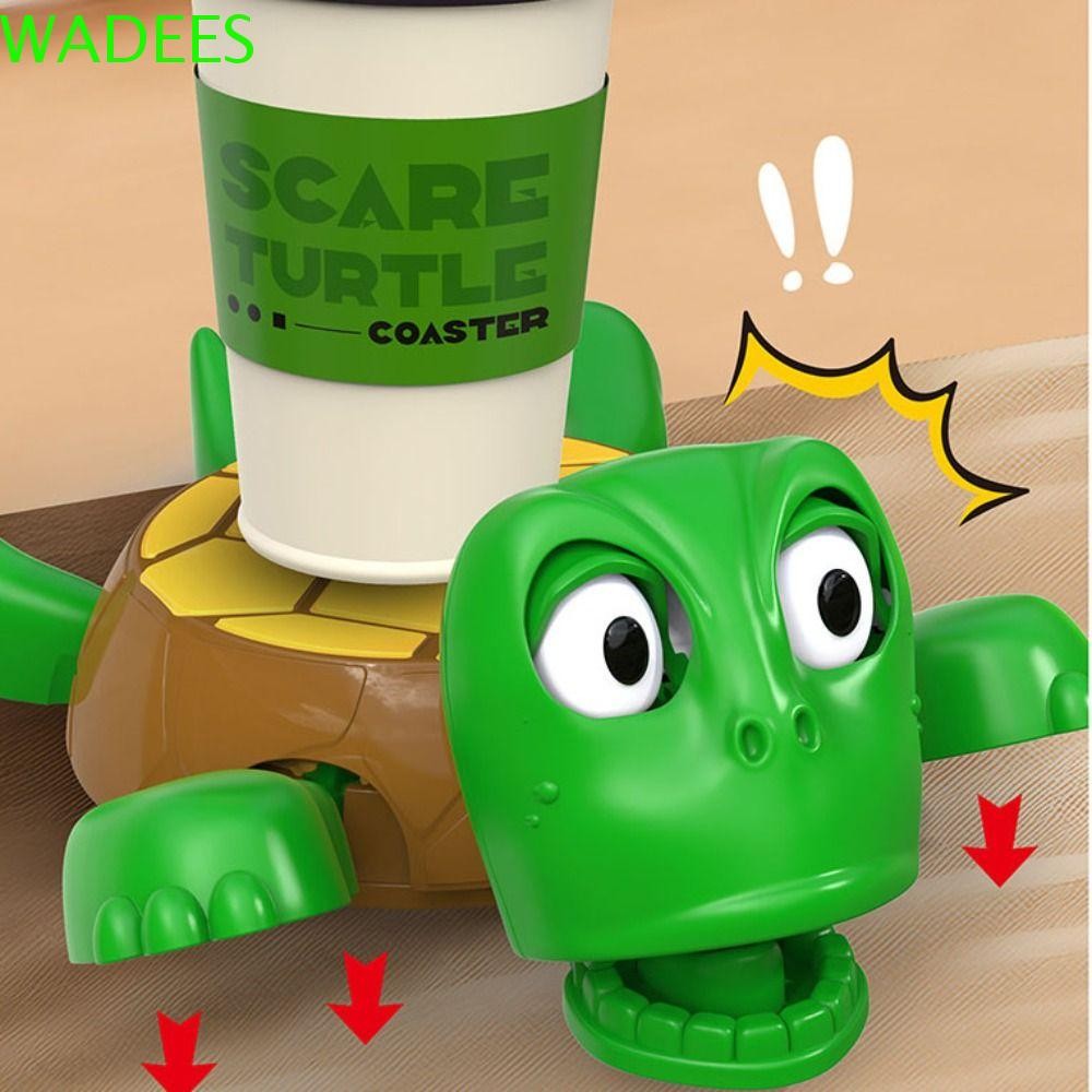 WADEES ที่วางโทรศัพท์มือถือเต่า, DIY Assembly ABS Panicked Turtle Coaster, สนุกกด Frightened ...