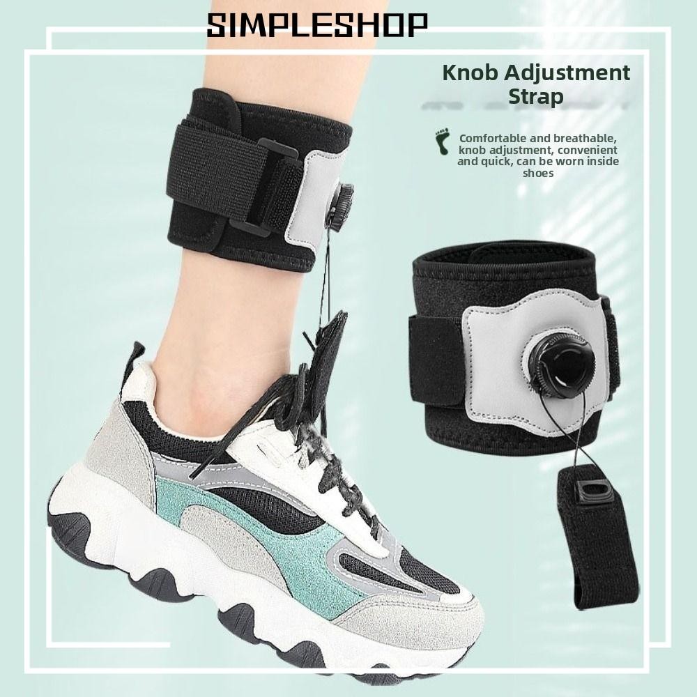 อุปกรณ์เสริมสำหรับการเดิน SIMPLESHOP - สายยืดหยุ่นและก้านปรับระดับ สำหรับรองเท้าที่มีปัญหา Drop ...