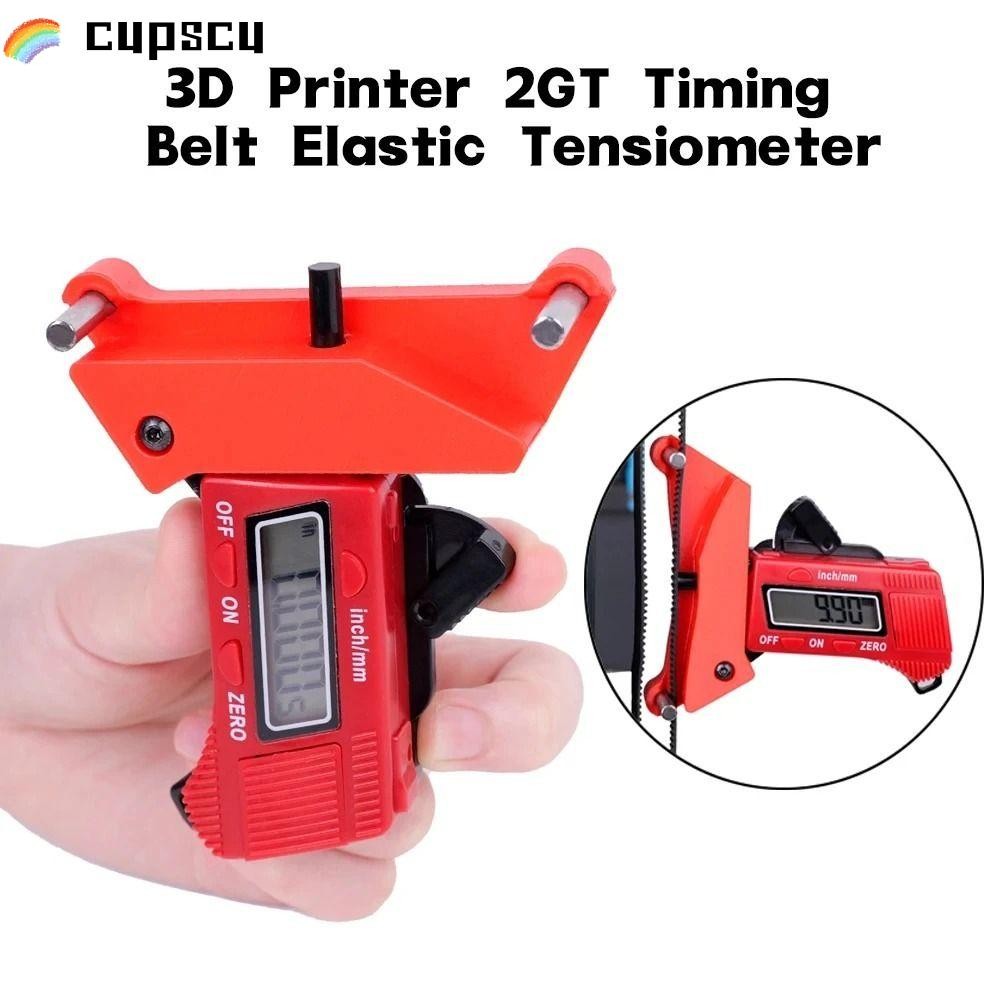 ถ้วย 2GT Timing Belt Elastic Tensiometer, วัดความหนา Red Synchronous ...