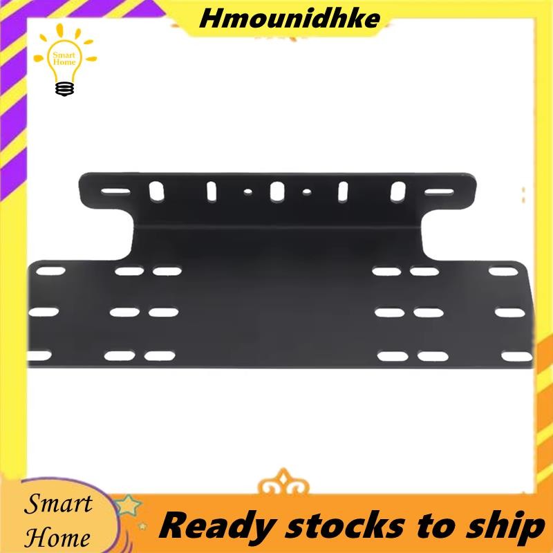 อลูมิเนียม LED ทํางาน Light Bar Brackets รถกันชนหน้าป้ายทะเบียน Mount ...