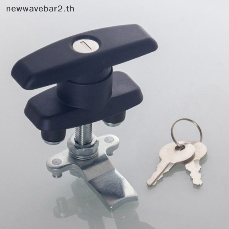 HOT T Handle Latch/Lock Keyed Alike Black Coated Fit สําหรับตู้โรงรถ ...