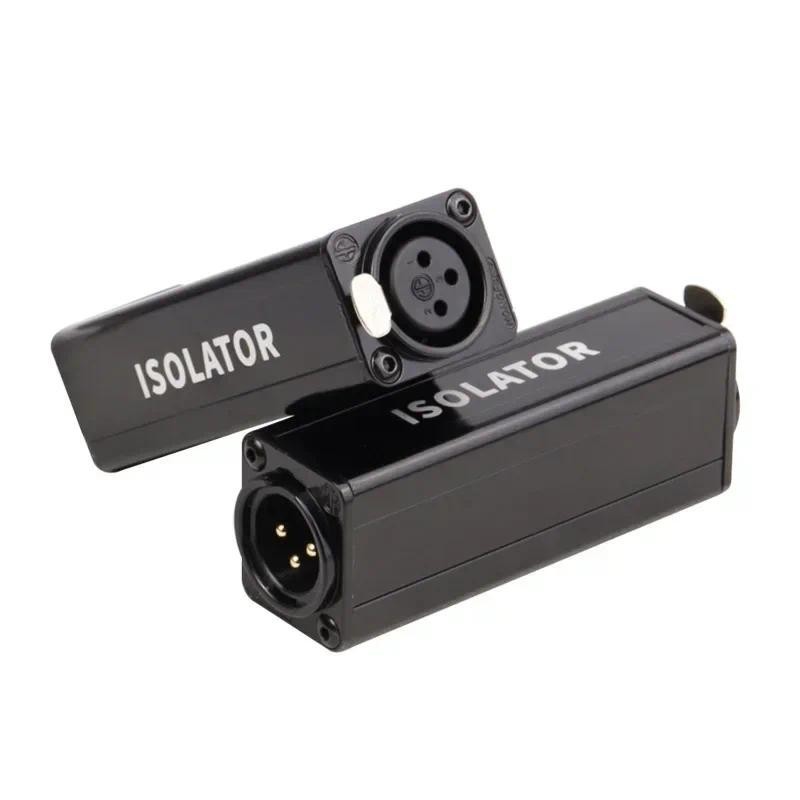 1 ชิ้น Mono XLR Audio Isolator Mixer Noise Cancellation Audio Current ...