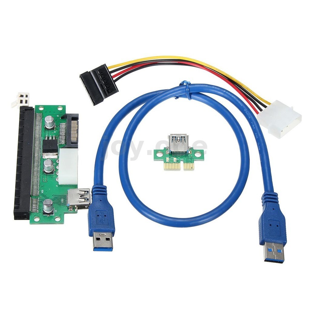 Pci-e Extender การ์ดอะแดปเตอร์ PCI Express 1X ถึง 16X Extender Mining ...