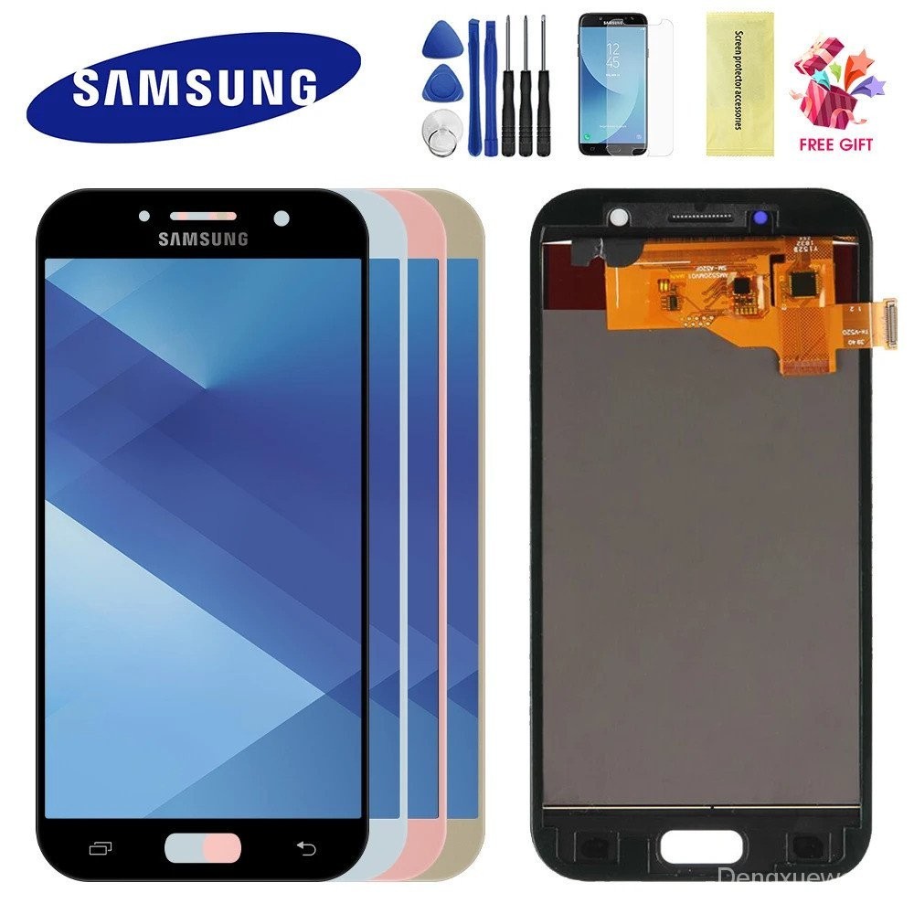 [พร้อมส่ง] สำหรับ Samsung Galaxy A5 2017 LCD A520 SM-A520F LCD หน้าจอ ...
