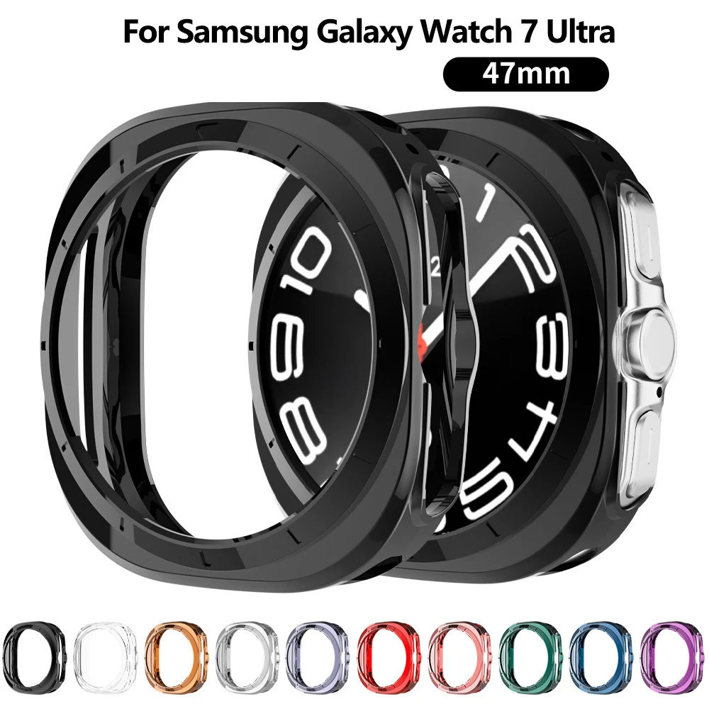 Tpu Matte Watch Case เข้ากันได้กับ Samsung Galaxy Watch 7 Ultra 47mm ...