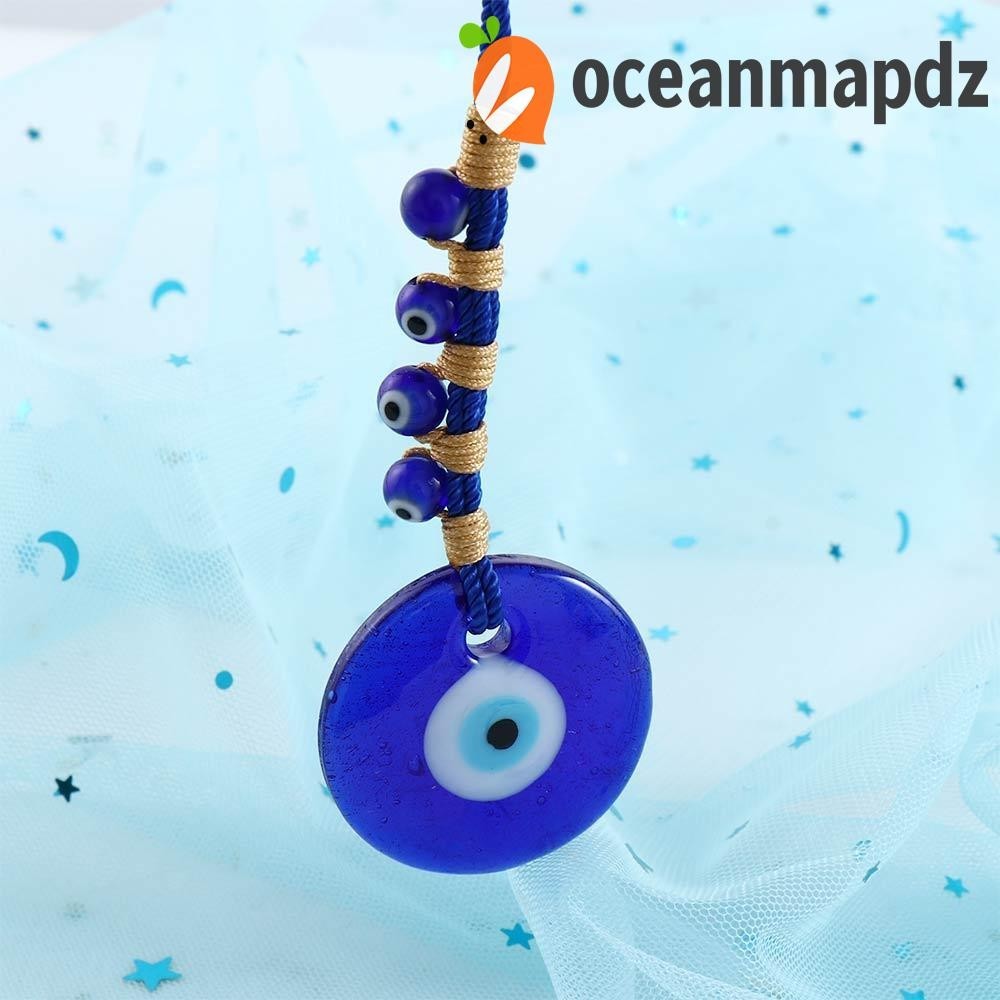 Oceanmapdz จี้รถปีศาจของขวัญคู่แฟชั่นเครื่องประดับรถแขวนผนังตกแต่ง Handmade เชือกโซ่ DIY ...