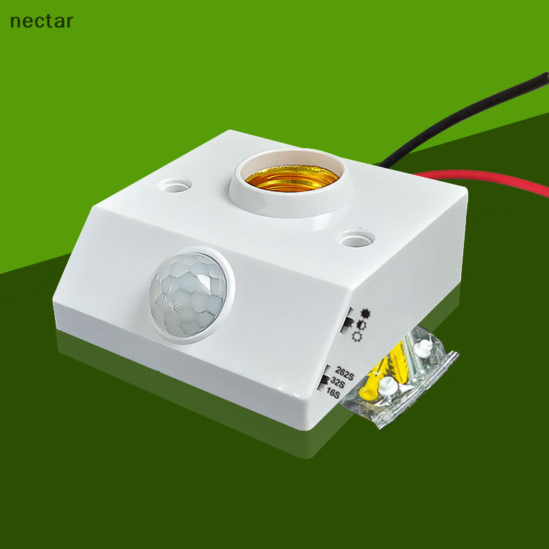 Tar AC85-265V อัตโนมัติ Human Body อินฟราเรด IR Sensor โคมไฟผู้ถือ ...