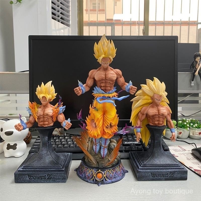 [จัดส่งในวันเดียวกัน] Spot Dragon Ball GK Super Saiyan Super Two Super Three Form Early Super ...
