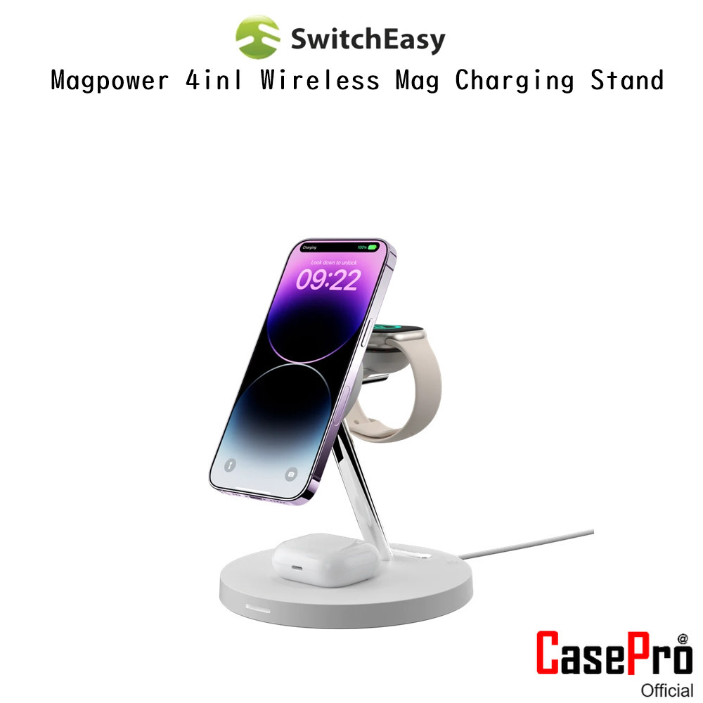 Switcheasy Magpower 4in1 Wireless Mag Charging Stand แท่นชาร์จไร้สาย ...