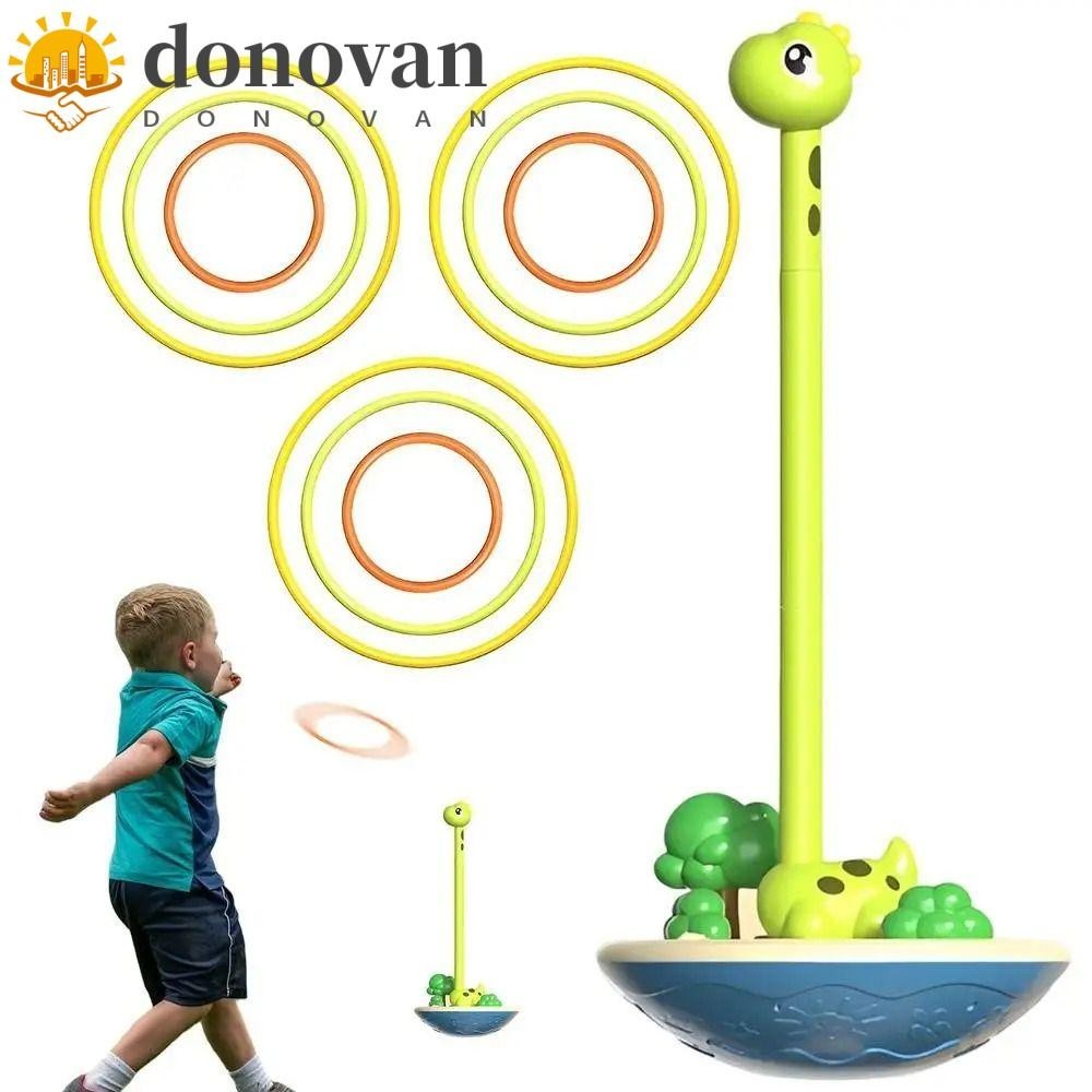 Dodonvan เกมโยนวงกลม, Giraffe Wobble โยน Hoop ของเล่น,ของขวัญวันเกิด ...
