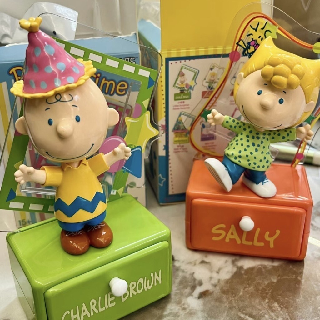 ของแท้ Miniso MINISO Snoopy Party Theme Blind Box ตุ๊กตาแฟชั่นของเล่นตก ...