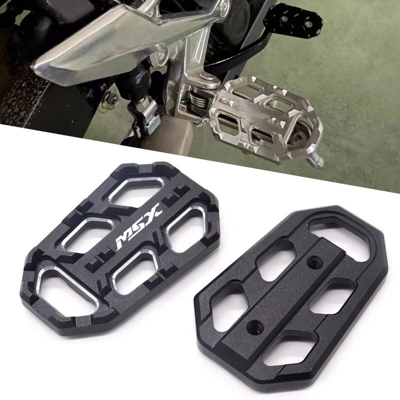 Yอุปกรณ์เสริมรถจักรยานยนต์ด้านหน้าเท้าเหยียบขยาย Extension Peg Pad ...