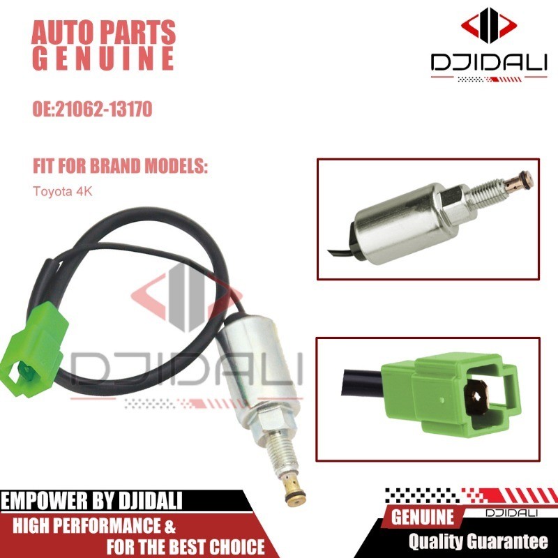 คาร์บูเรเตอร์โซลินอยด์วาล์วคันเร่ง Fit สําหรับ Toyota 4K 21062-13170 ...