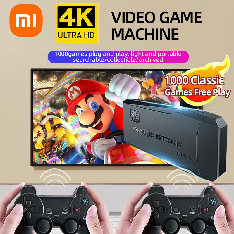 เกมคอนโซลวิดีโอเกมคลาสสิก ไร้สาย 4k M8 20000 แบบพกพา M8 เกมคอนโซลควบคุม แบบไร้สาย สไตล์เรโทร ...