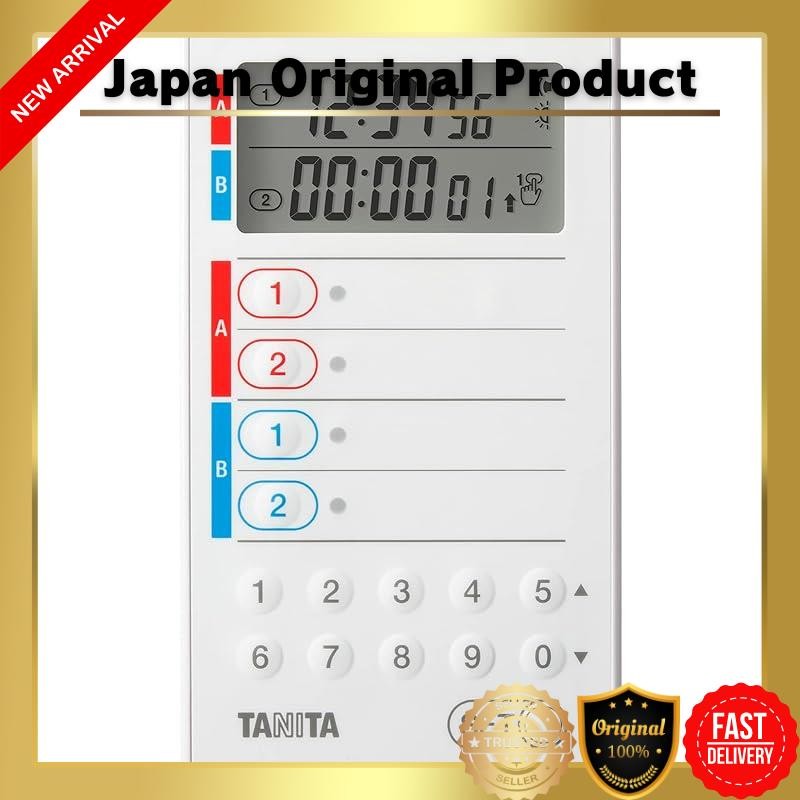 Tanita Commercial Digital Timer 100 Hour สีขาว TD-427-WH 8.9162.8cm ...