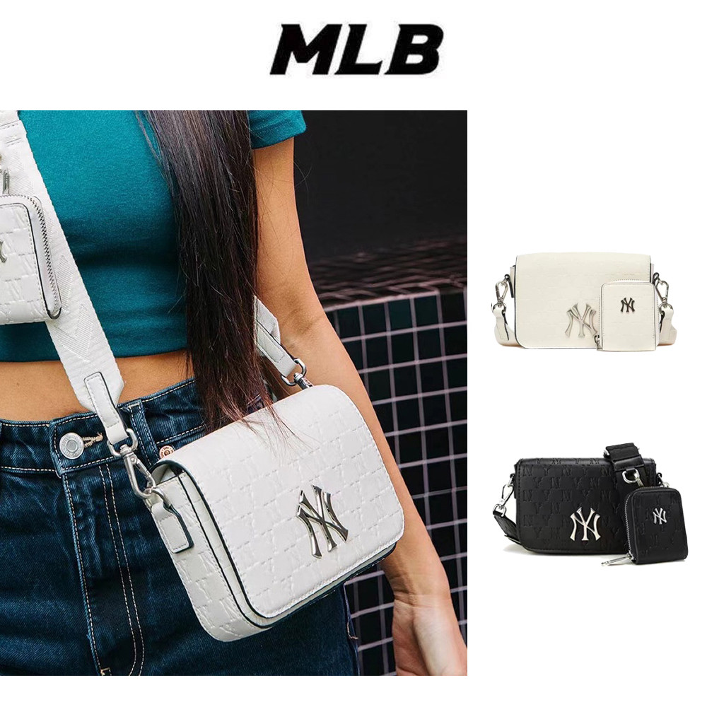 MLB ของแท้ cross body bag mlb bag กระเป๋าสะพายข้าง mlb กระเป๋า NEW YORK ...