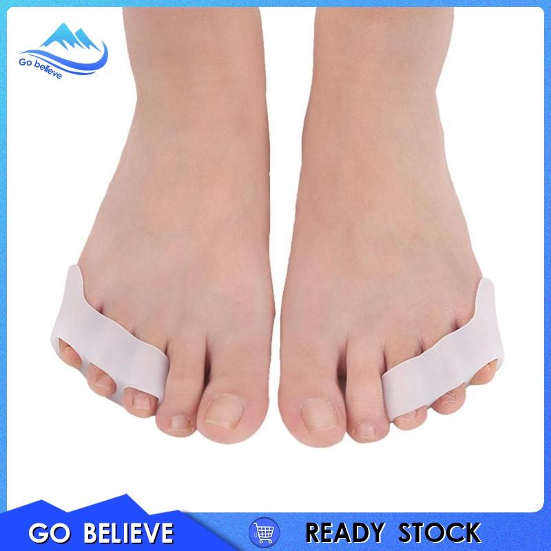 [Highlife1] 2 ชิ้น Pinky Toe Corrector เจลแยก Bunion Straightener การ ...