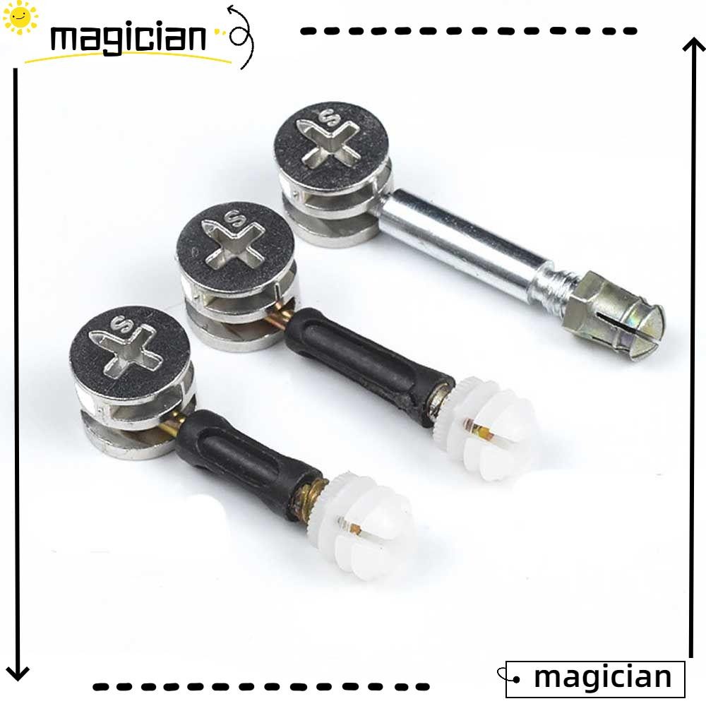 Mag เฟอร์นิเจอร์สกรูตู้ Self Tapping Rod ตัวเชื่อมต่อน็อตประหลาดสามใน ...