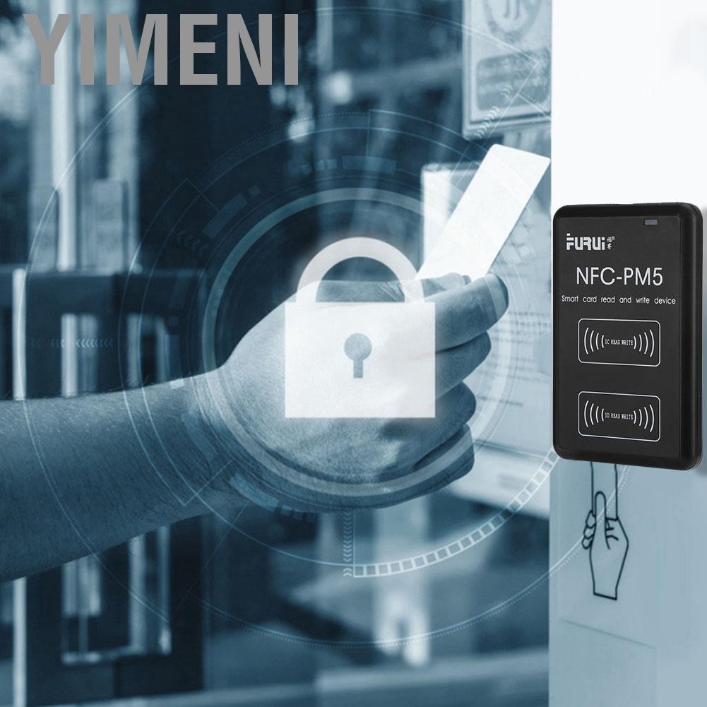 Yimeni NFC Access Control Card Duplicator การเข้ารหัสเต็มรูปแบบถอดรหัส ID/IC เครื่องถ่ายเอกสาร ...
