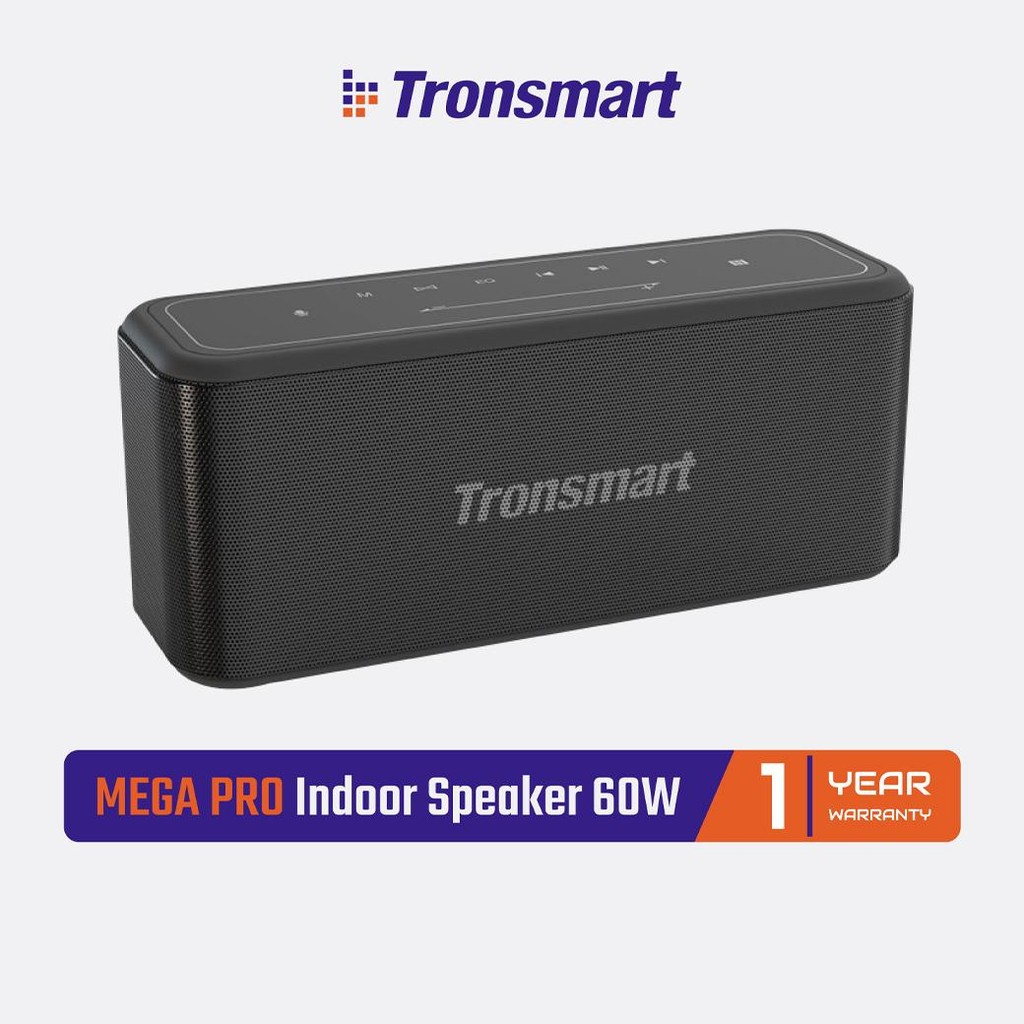 Tronsmart Element Mega Pro SoundPluse 60W ลำโพงบลูทูธ แบตอึด กันน้ำ ...