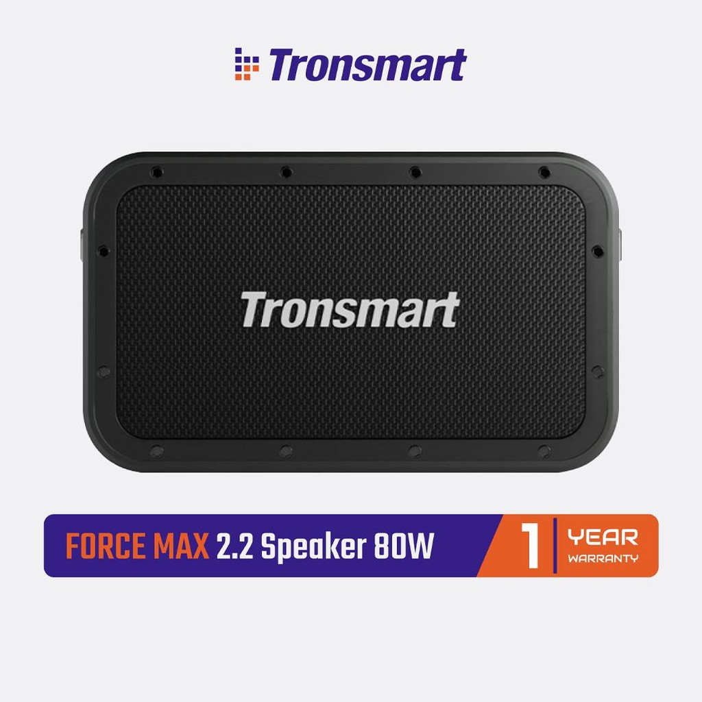 Tronsmart Force Max SoundPluse 80W ลำโพงบลูทูธ เสียงทรงพลัง ปรับแต่งEQ ...