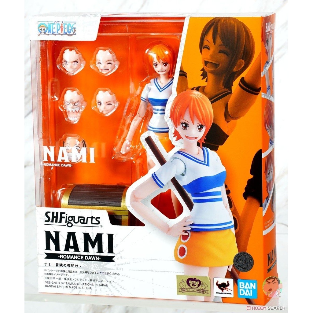 Bandai S.H.Figuarts One Piece Nami -Romance Dawn-Action Figure | Shopee Thailand