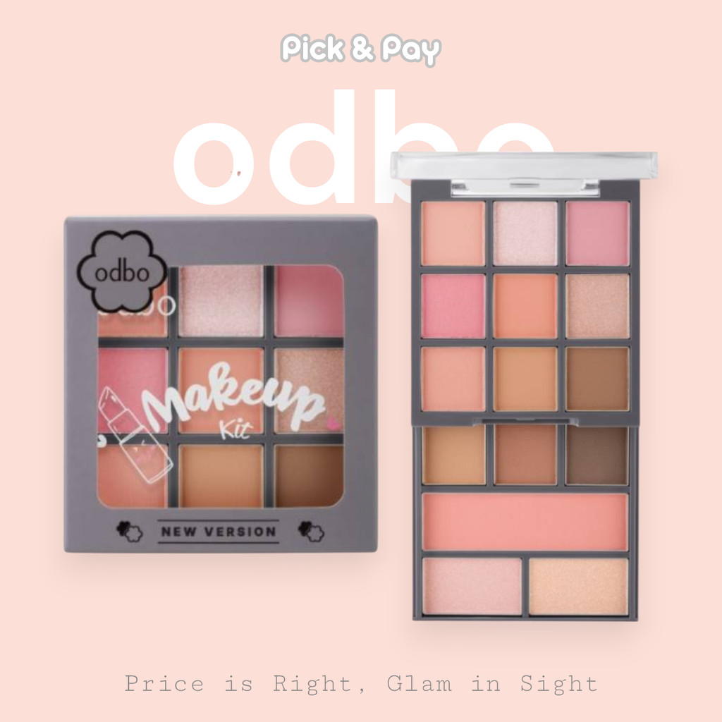 odbo Makeup Kit New Version ชุดรวมเมคอัพ ให้ความ ครบจบในตลับเดียว ...