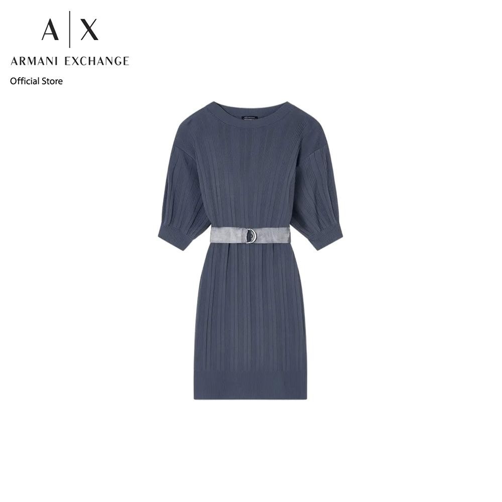 Armani Exchange เดรสผู้หญิง รุ่น XW000775-AF10352-U8105 - สีเทา | Shopee Thailand