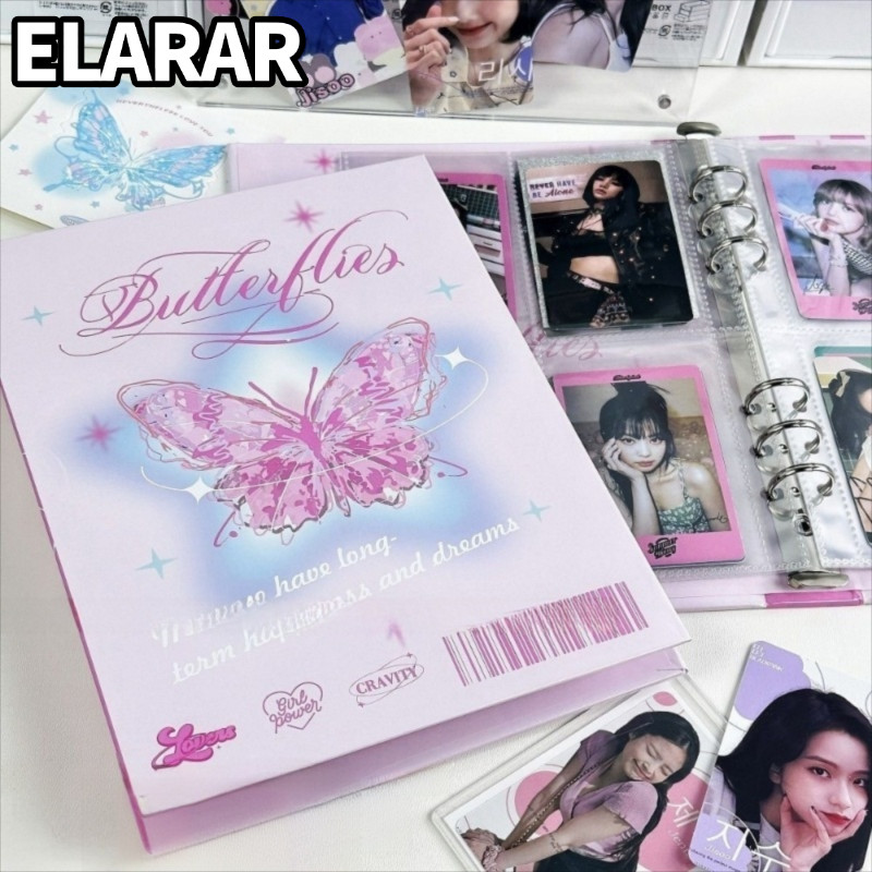 เอลรา‌R Binder อัลบั้มภาพ, หน้าด้านในผีเสื้อ Kpop Idol Photocard Holder ...