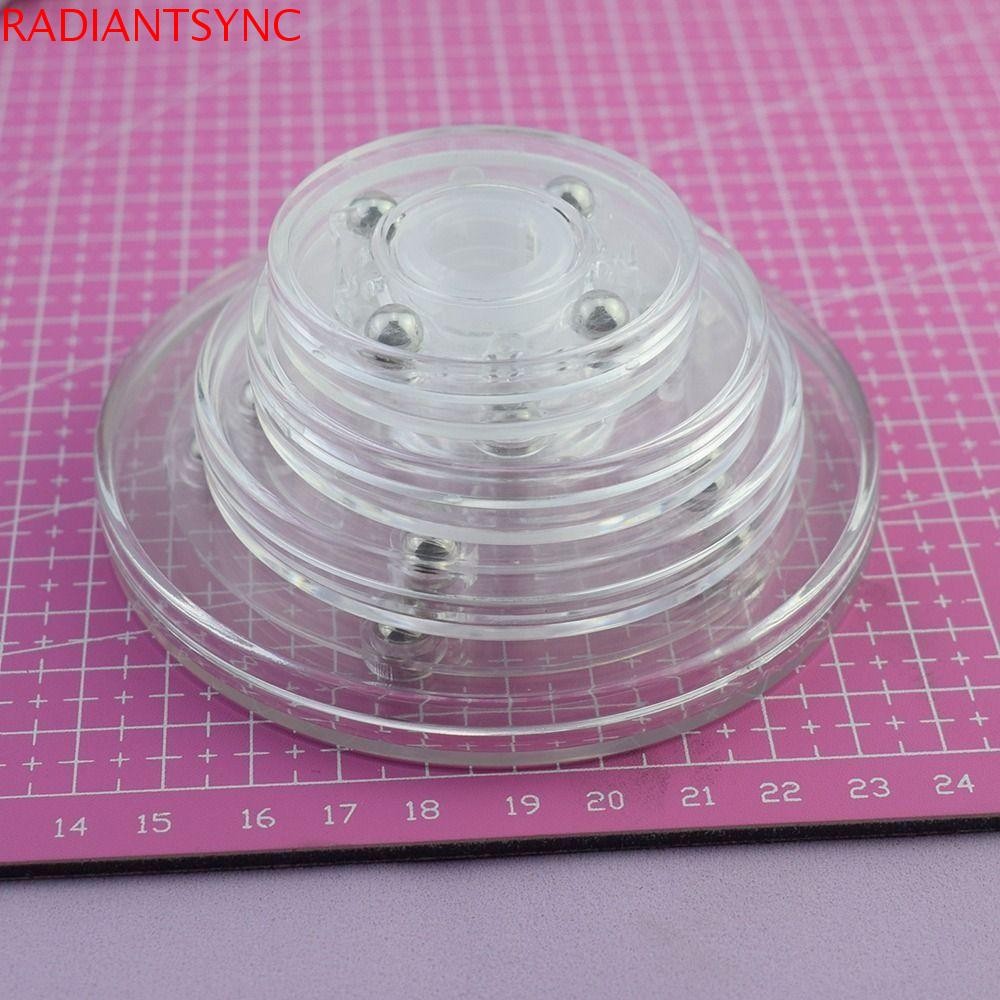 RADIANTSYNC หมุนขาตั้งจอแสดงผล,รอบโปร่งใสอะคริลิค Turntable,พลาสติกสร้างสรรค์ใส 360 องศา 360 ...