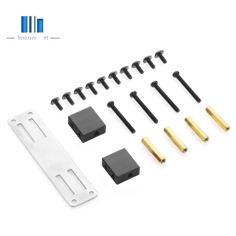 โลหะ Servo Fixed Mount Bracket Kit สําหรับ MN D90 D91 D99S MN99S 1/12 ...