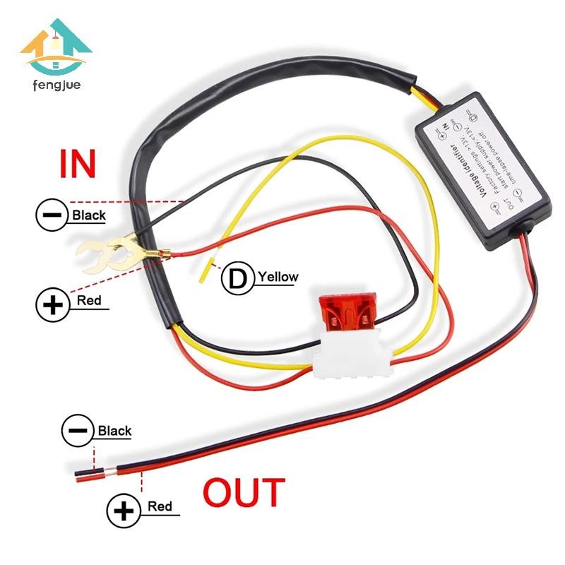 Fengjue DRL Controller Auto Car LED Daytime Running Light Relay Harness Dimmer เปิด/ปิดหมอก ...