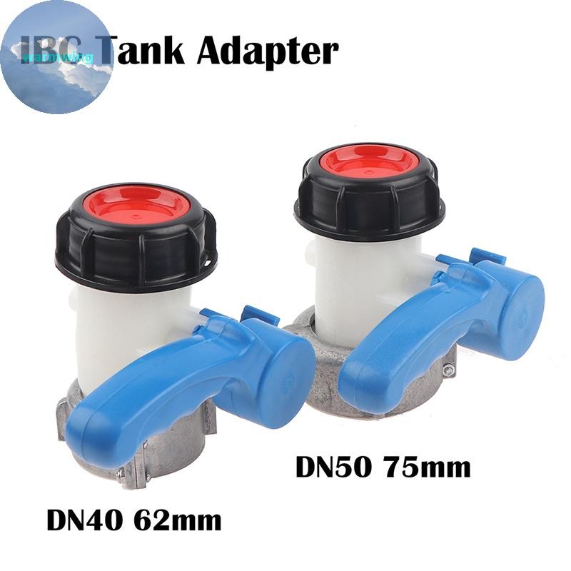 Warmwing IBC ถัง 1000L DN50 75 มม.ลิตร 62 มม.ส่งออกชาย 2 นิ้ววาล์วผีเสื้อสวิทช์ TH | Shopee Thailand