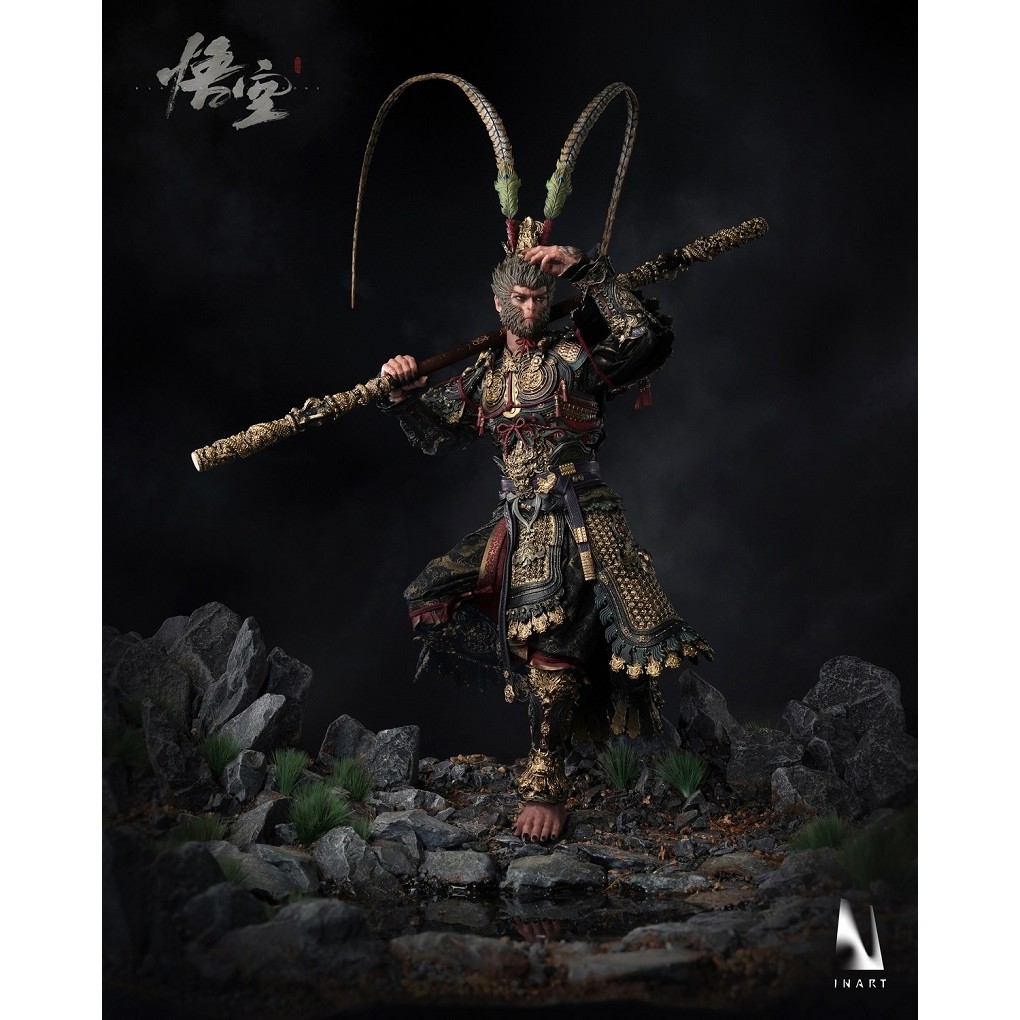 INART QS 1/6 Black Myth Goku Monkey King Set AgA015 Collectible Action ...
