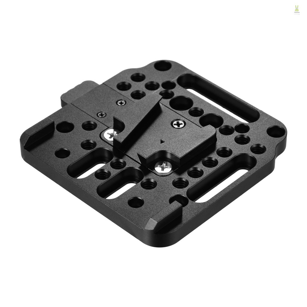 V-Lock Quick Release แผ่นอลูมิเนียม 1/4 นิ้ว M3 M4 Countersink เกลียว 1 ...