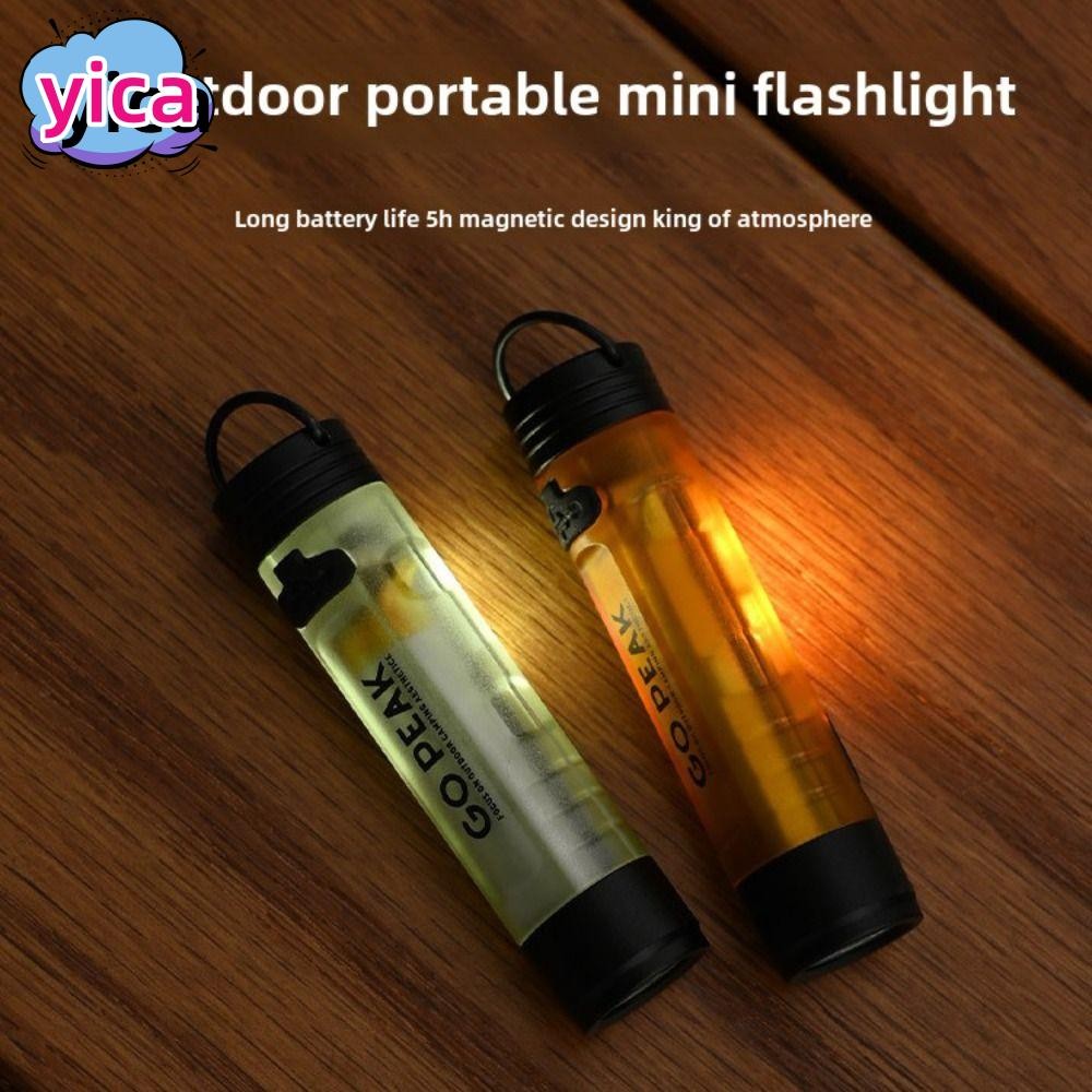 YICA Pocket Mini ไฟฉายแบบชาร์จไฟได้ มีแม่เหล็กและคลิปติดเสื้อ ส่องสว่าง ...